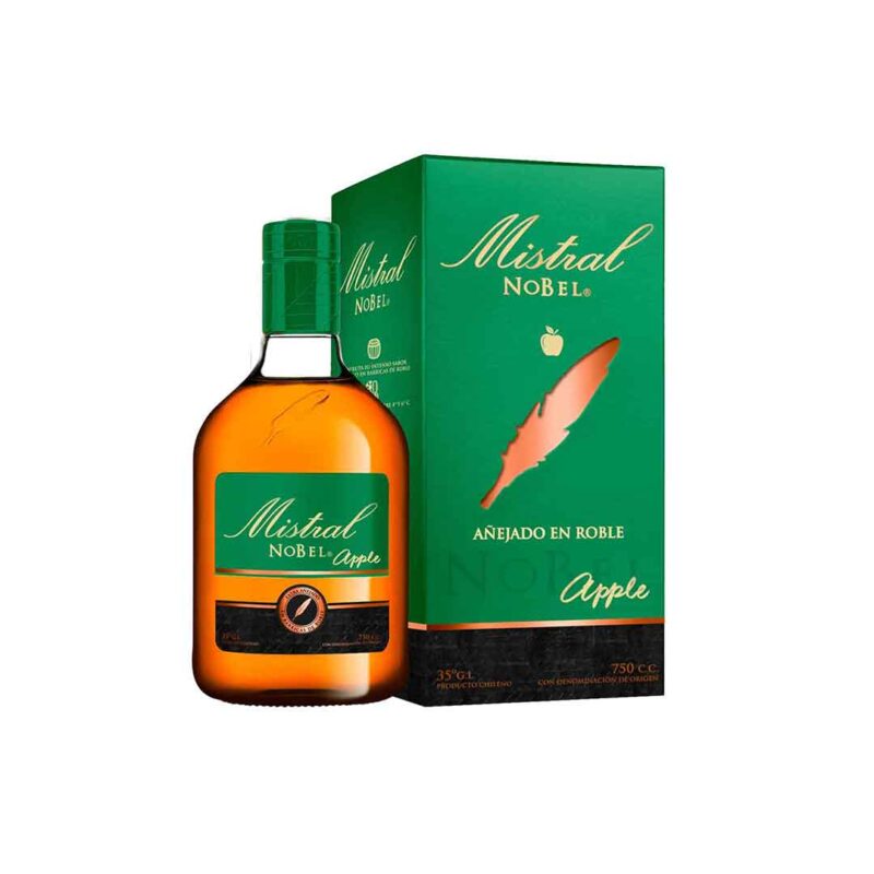 Pisco Mistral Nobel Apple 750 ml - Licanray