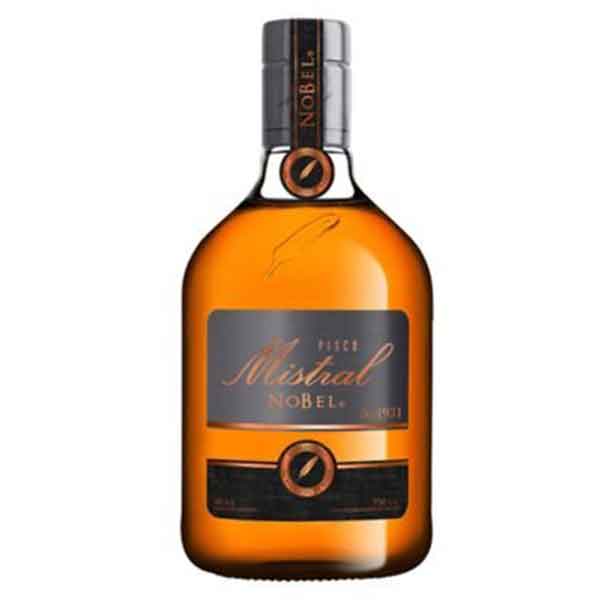 Pisco Mistral Nobel 46° Gris - Licanray