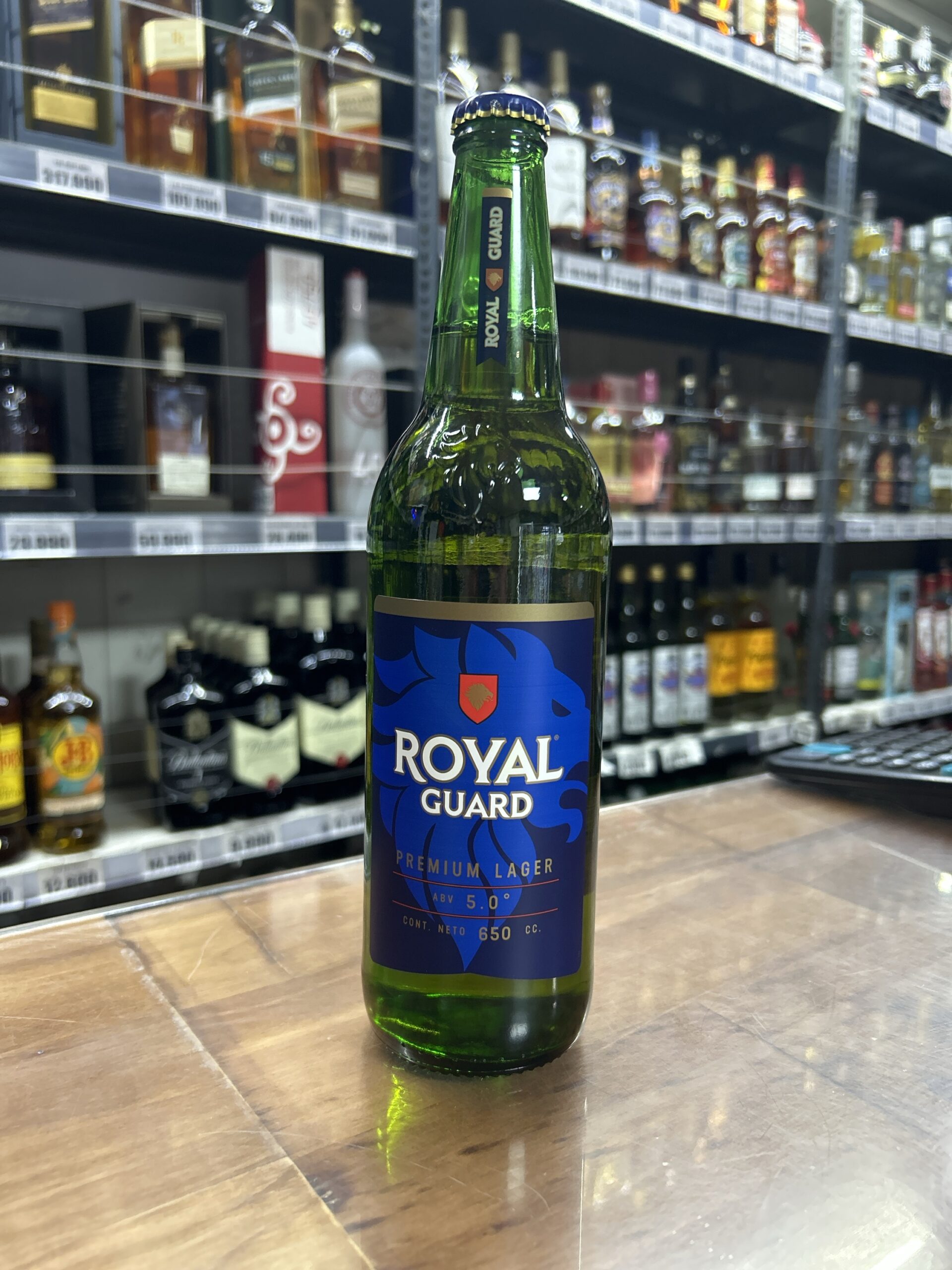 Cerveza Royal Guard botella 650 cc - Licanray