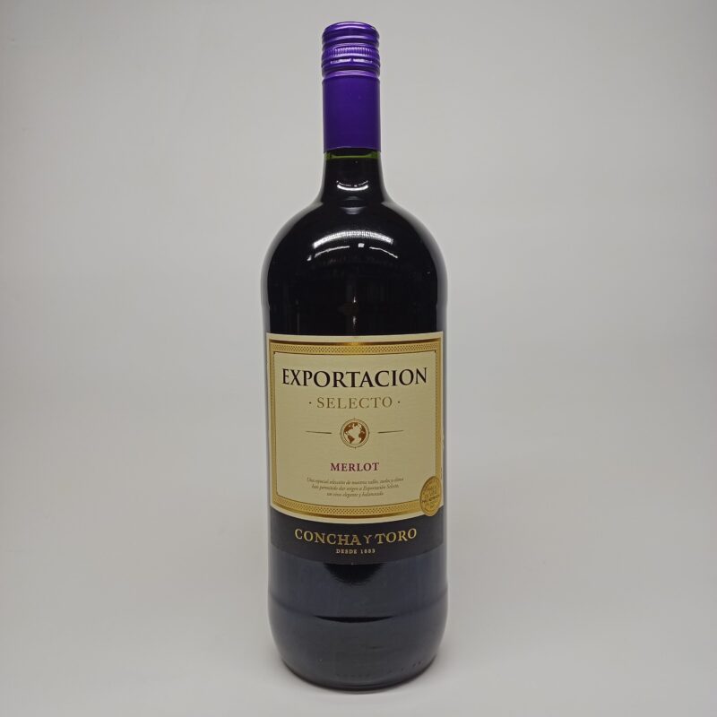 Vino Exportación Merlot botellón 1.5 Litros - Licanray