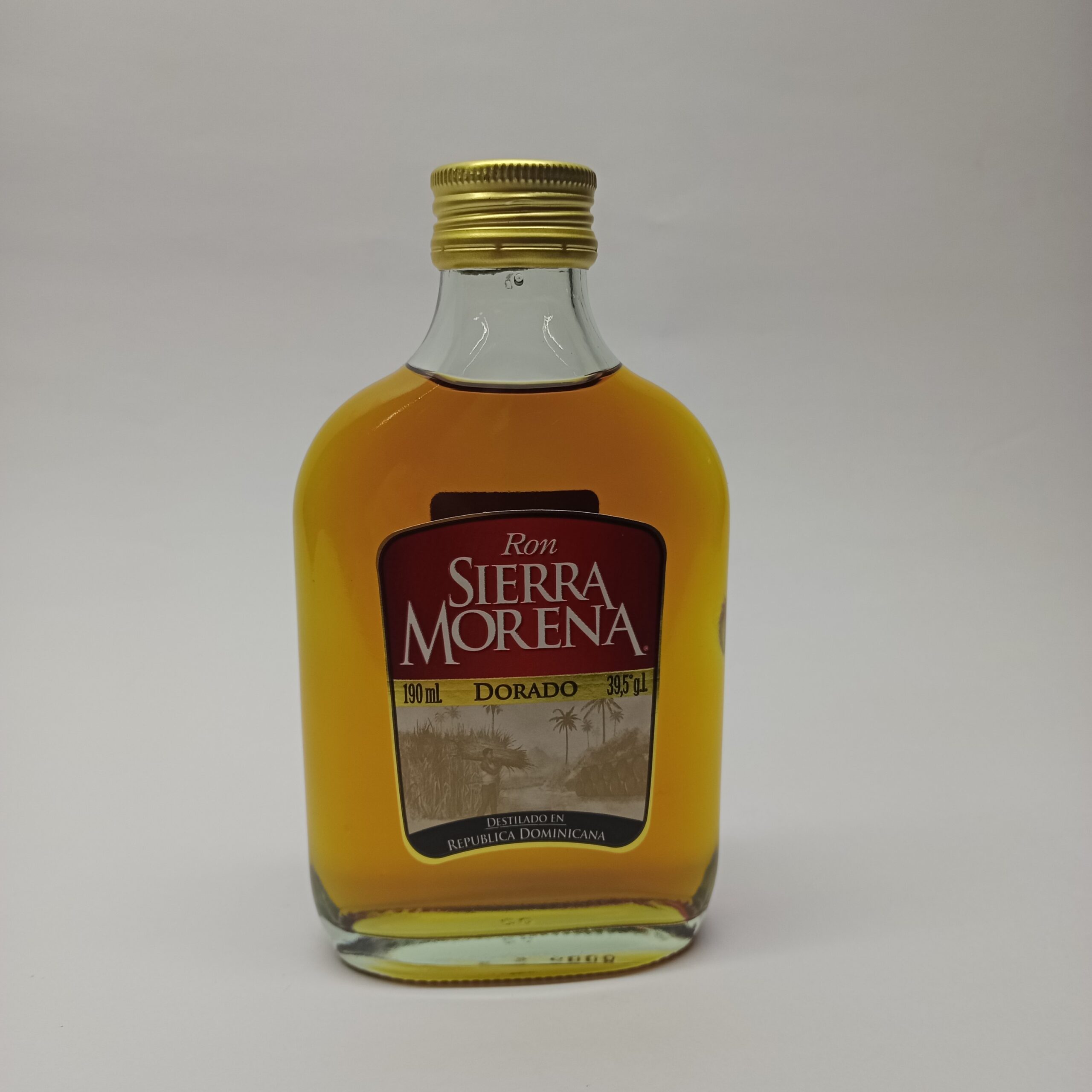 Ron Sierra Morena Dorada Petaca 190ml - Licanray