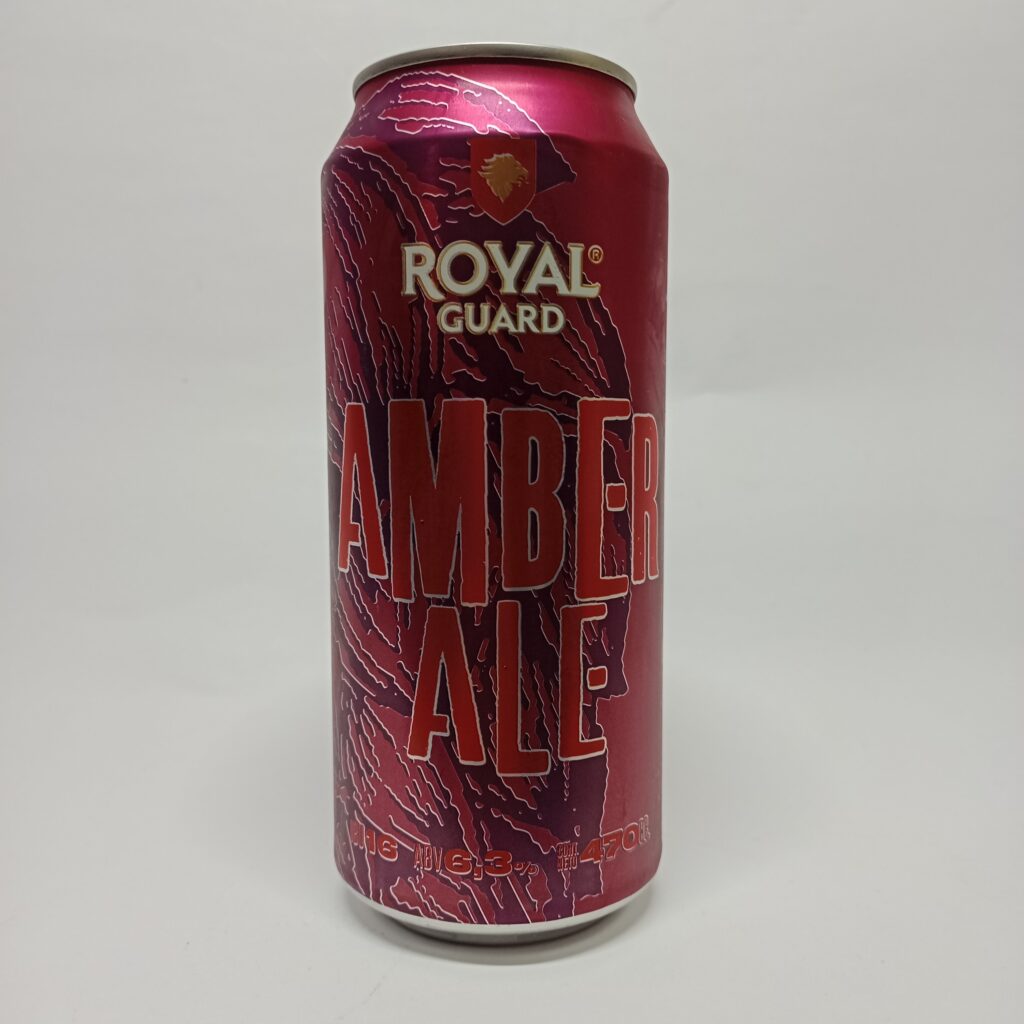 Cerveza Royal Guard Amber Ale lata 470cc - Licanray