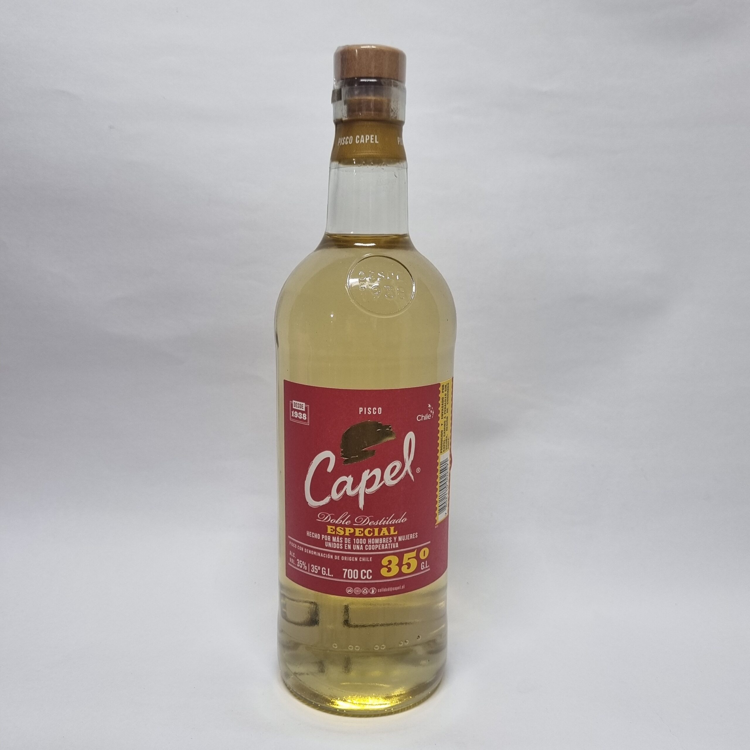 Pisco Capel Especial 35° 700 cc - Licanray
