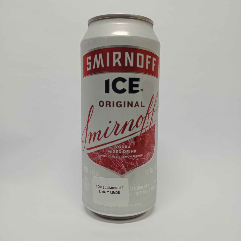 Vodka Smirnoff Ice Original lata 473 cc - Licanray