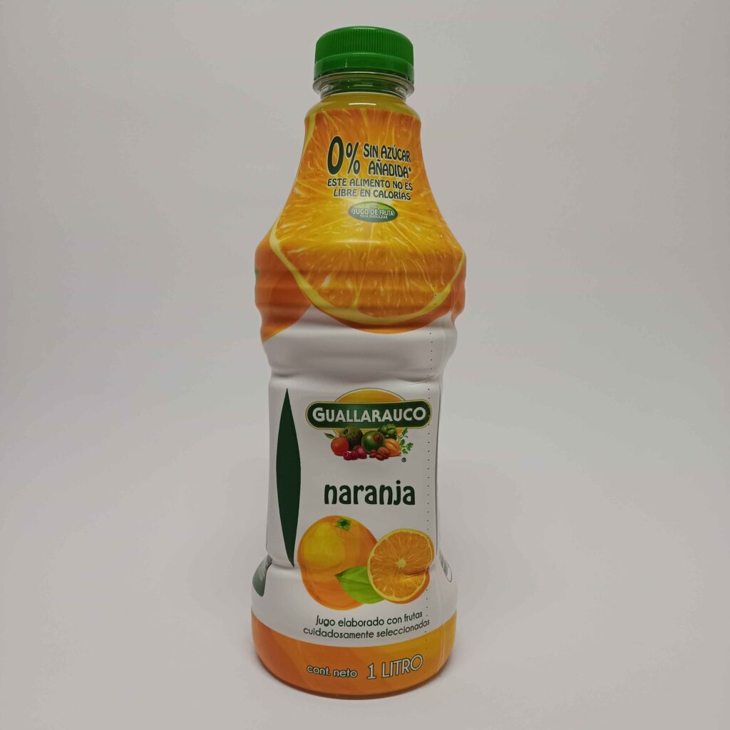 Jugo Guallarauco Naranja 1 Lt - Licanray