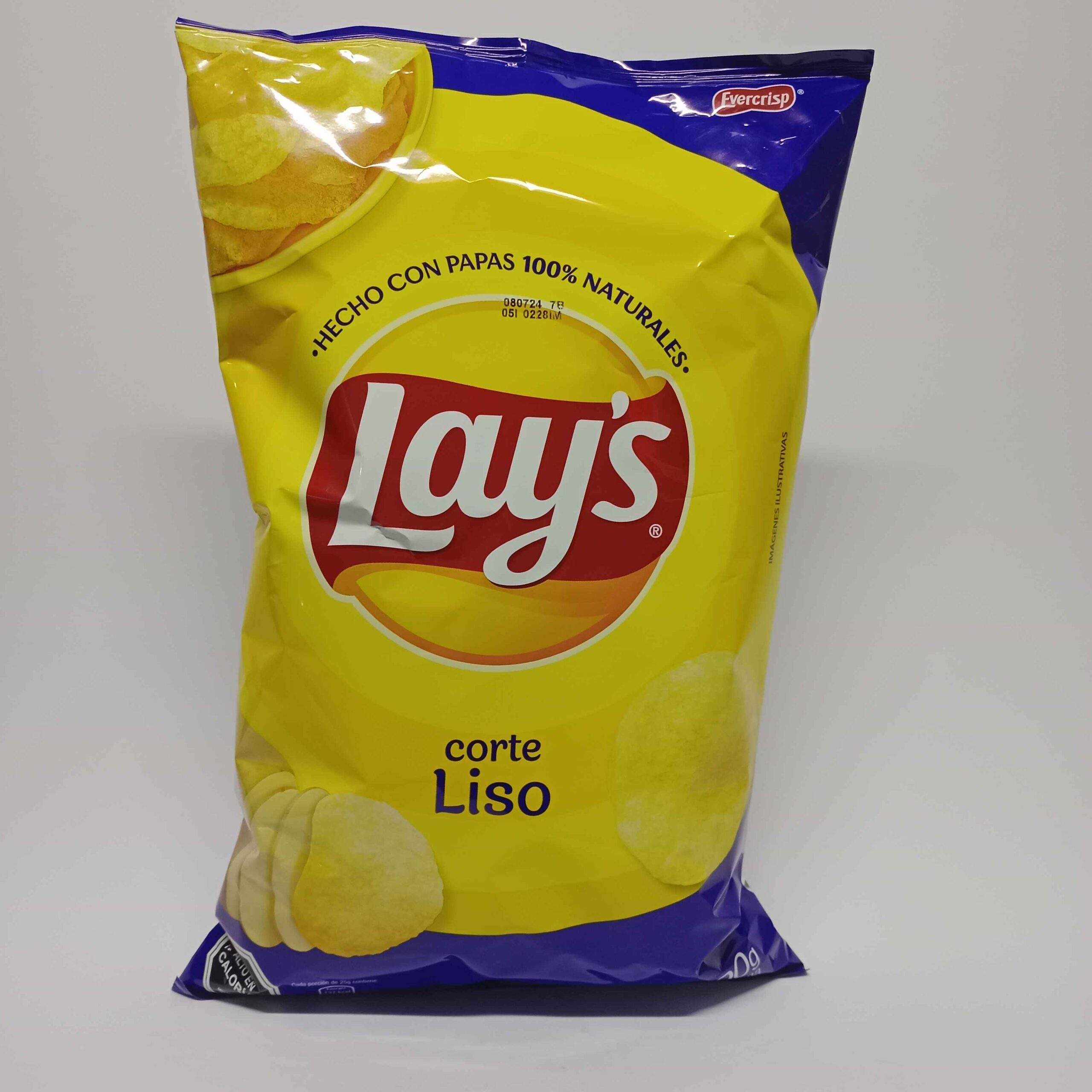 Papas Fritas Lays Corte Lisa 200 g - Licanray