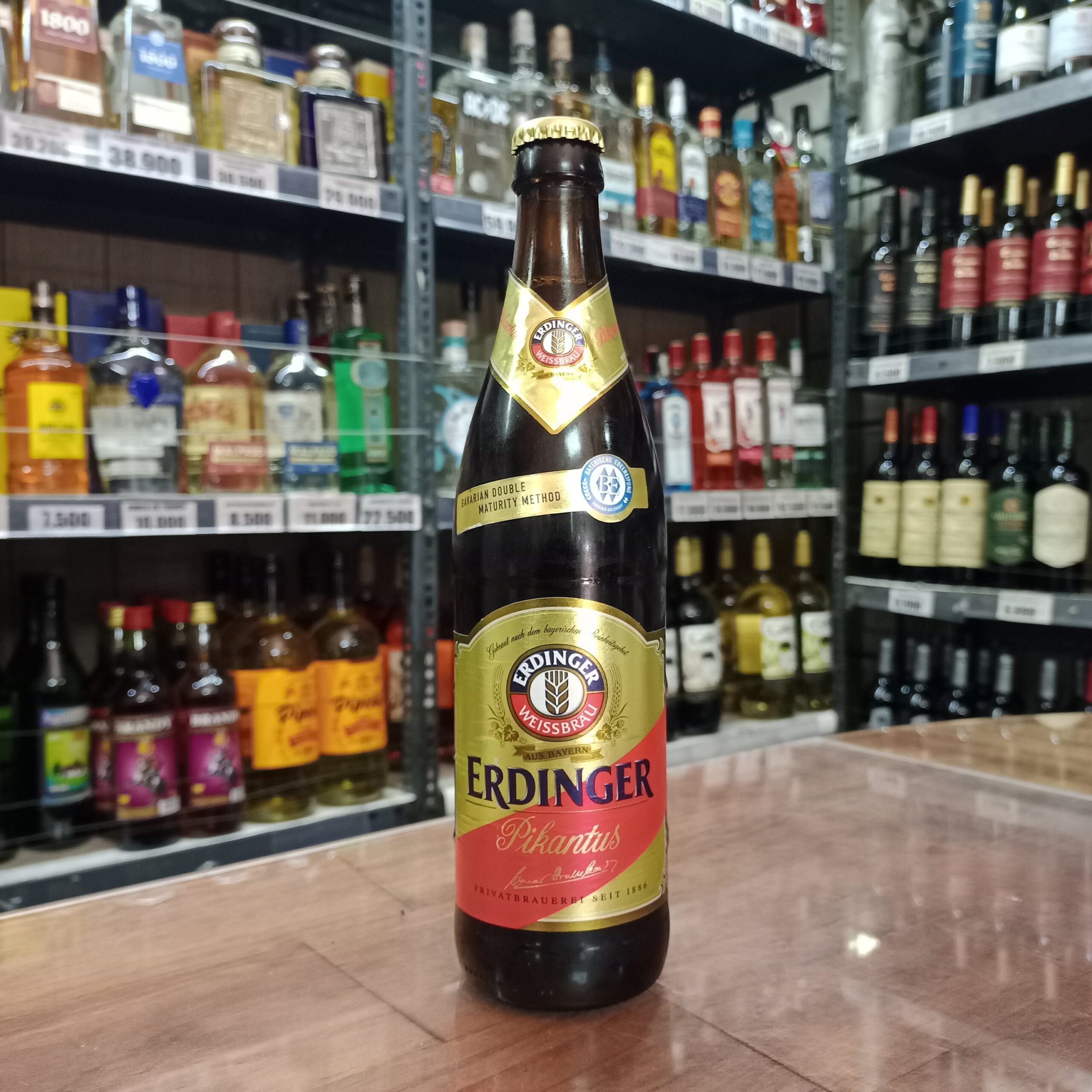 Cerveza Erdinger Pikantus Dark Bock 7.3° 500 ml - Licanray