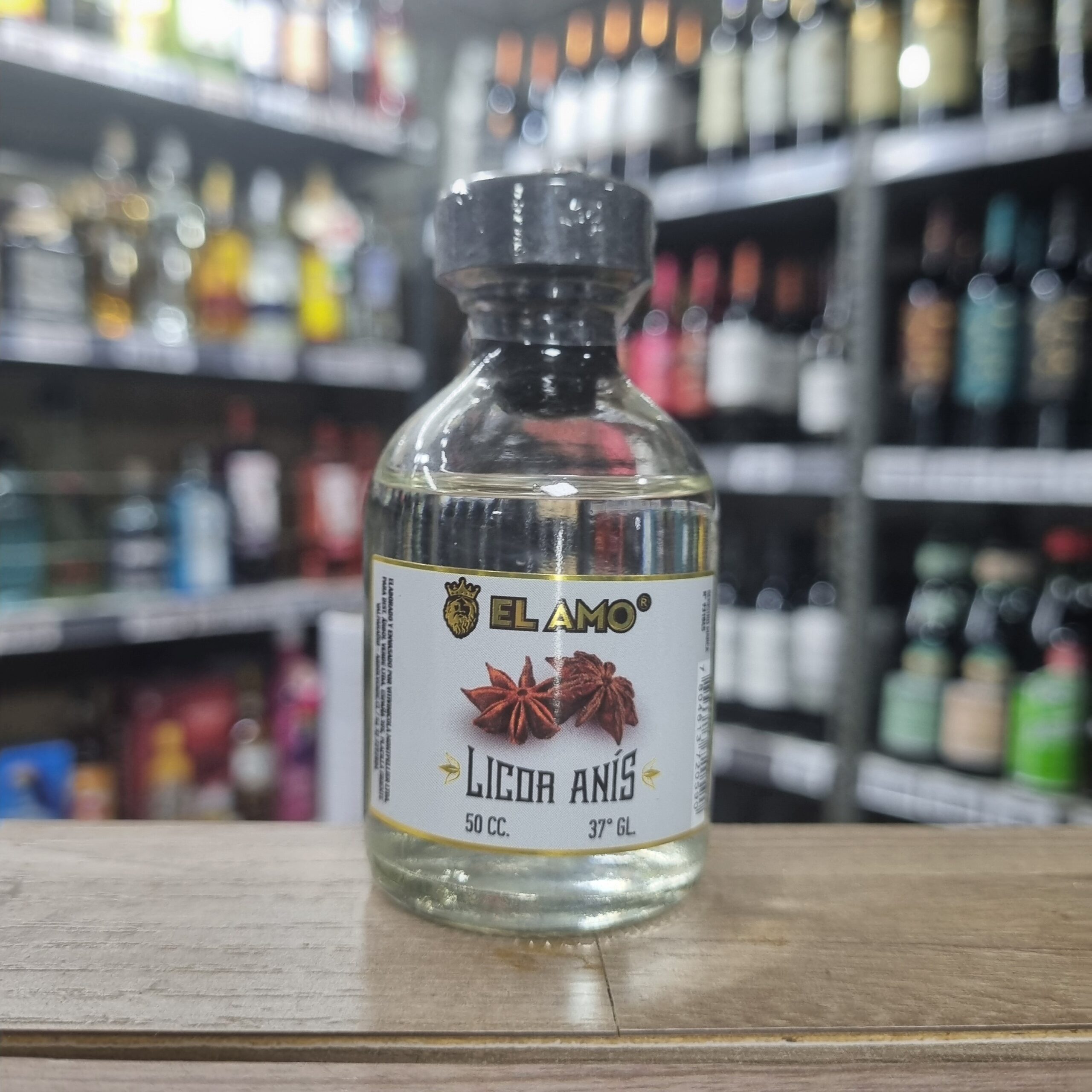 Licor Anis Miniatura El Amo 50ml - Licanray
