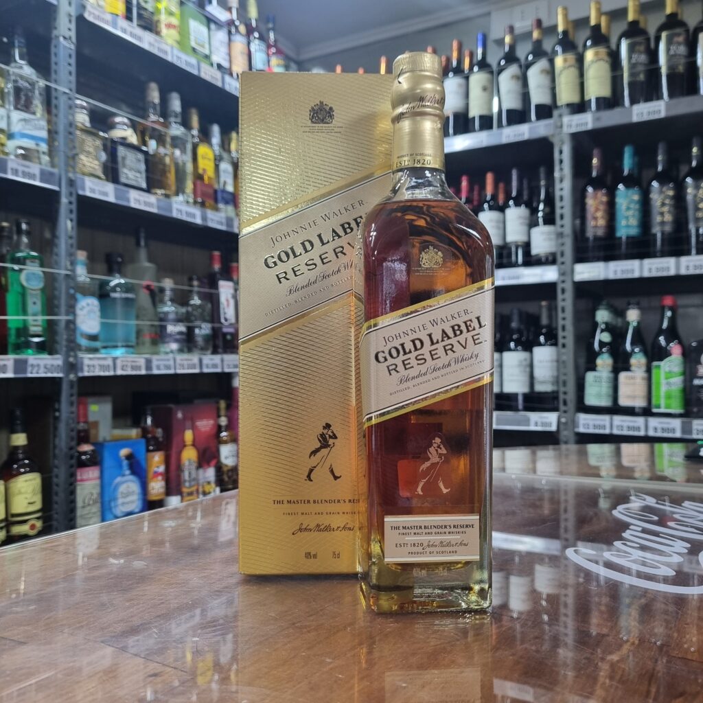 Whisky Johnnie Walker Gold Label 750ml - Licanray