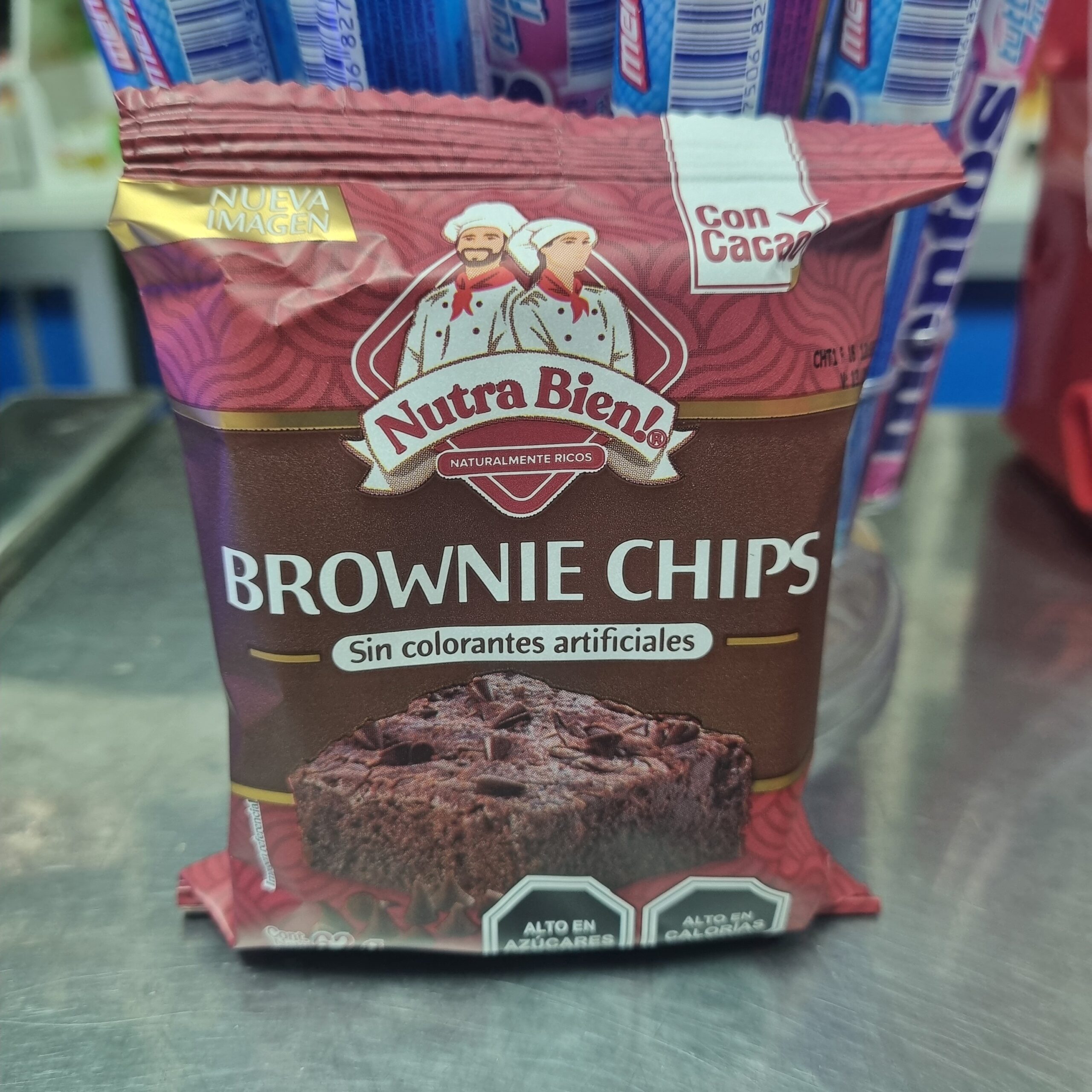 Brownie Chips Nutra Bien 62 Gr - Licanray