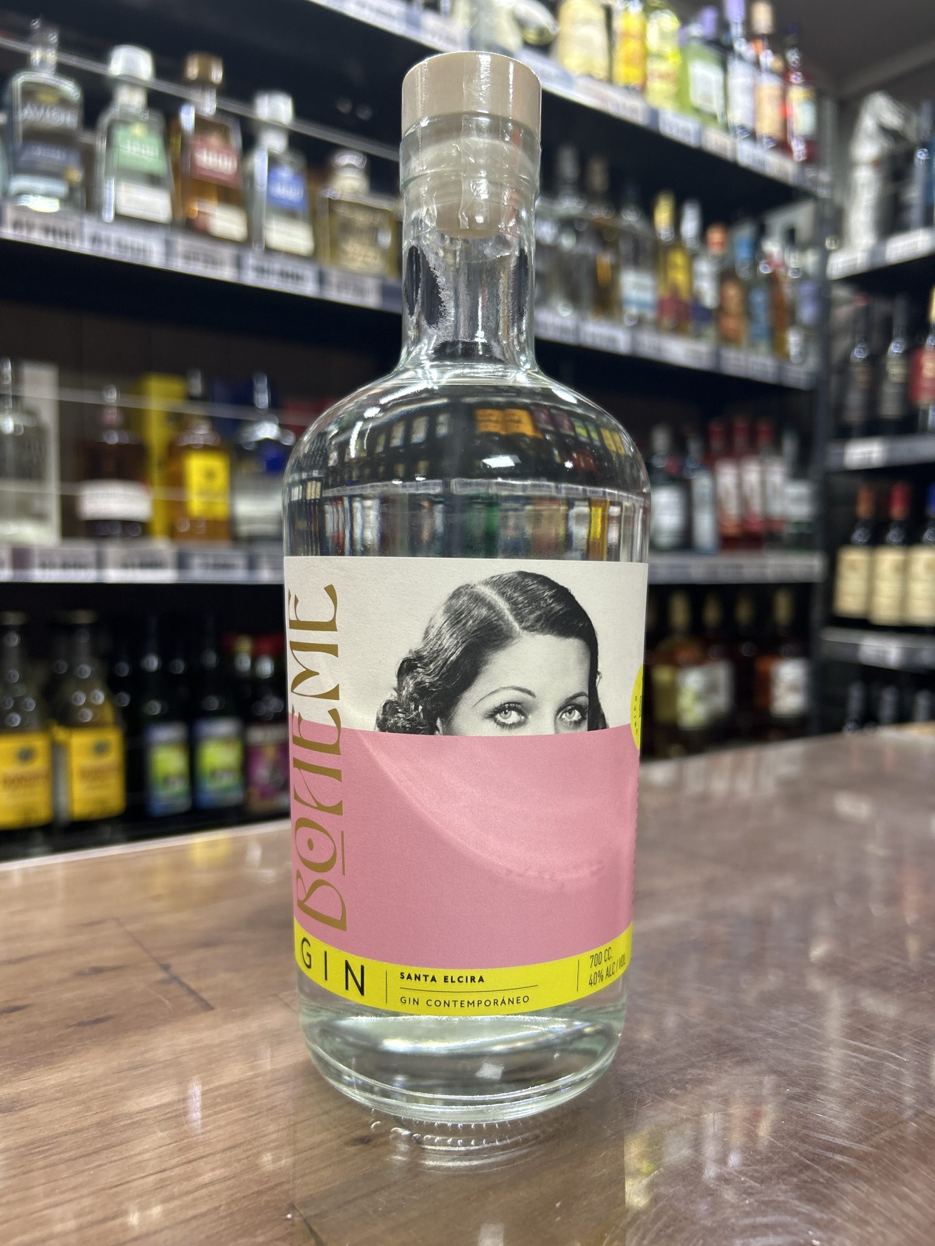 Gin Boheme Botánica Santa Elcira 40° 700cc - Licanray