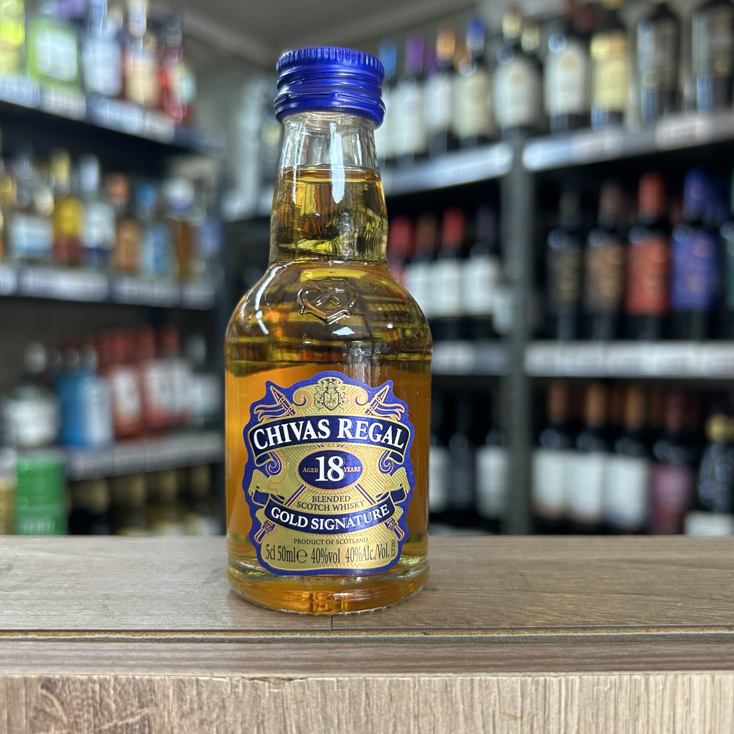 Whisky Chivas Regal 18 años Miniatura 40° 50ml - Licanray