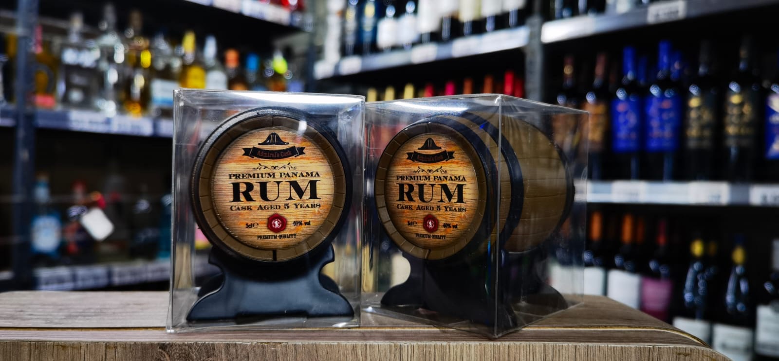 Ron Premium Panamá Miniatura 40° 50cl - Licanray