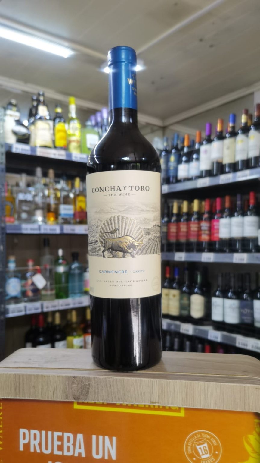 Vino The Wine Concha y Toro Carmenere 2022 750ml - Licanray