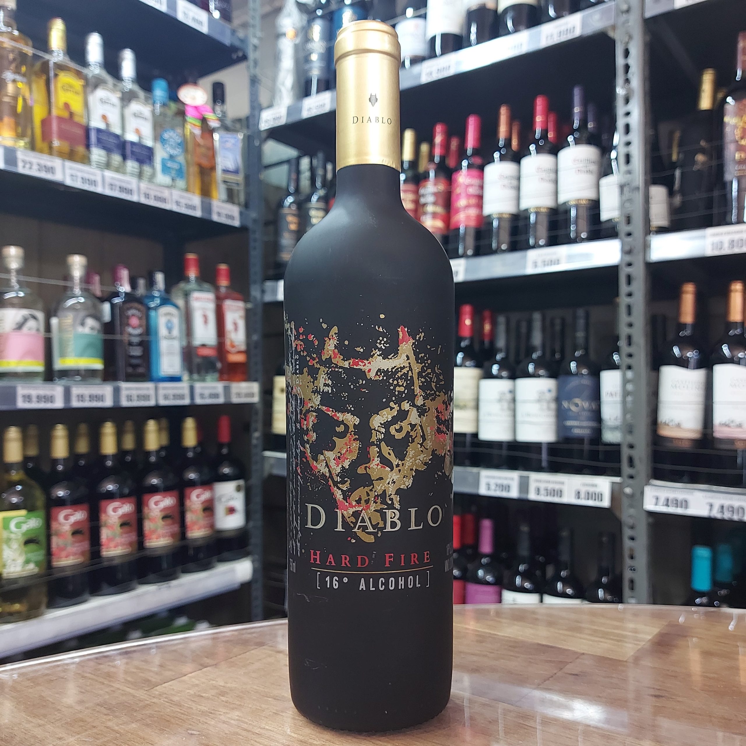 Vino Diablo Hard Fire 16° 750ml - Licanray