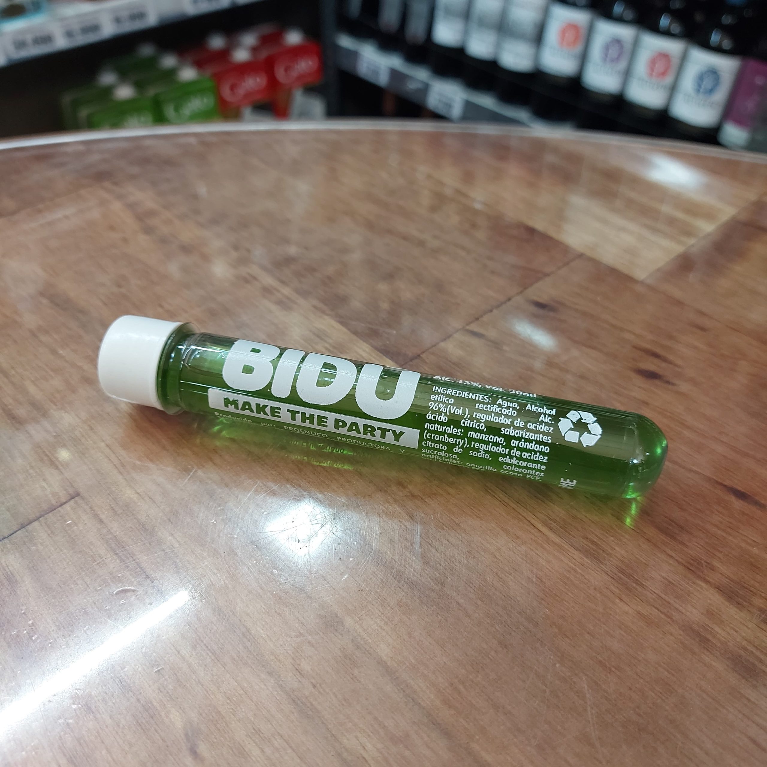 Cóctel de Vodka Shot Bidú Make The Party Appletini Alc. 15% Vol. 30ml ...