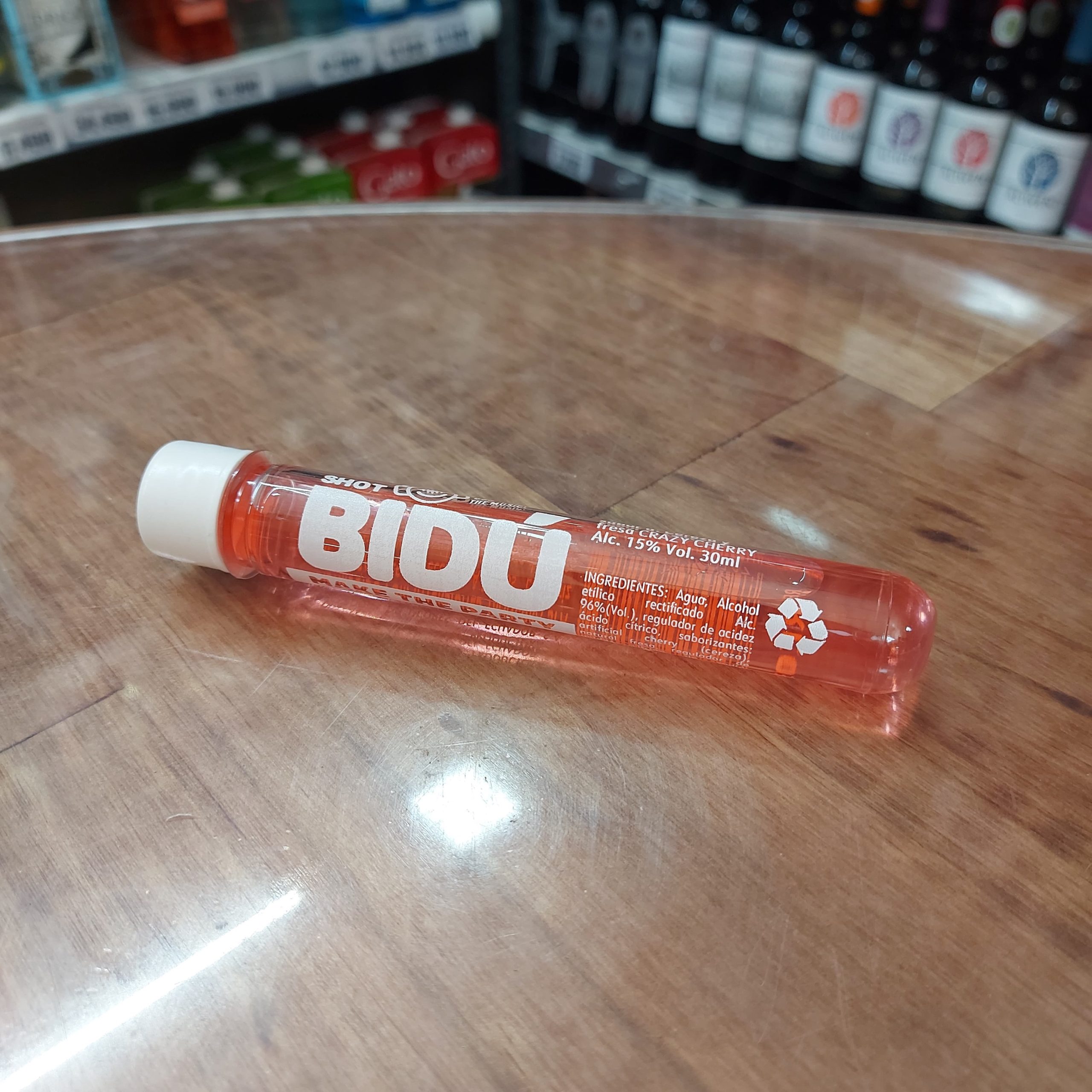 Cóctel de Vodka Shot Bidú Make The Party Mangorita Alc. 15% Vol. 30ml ...