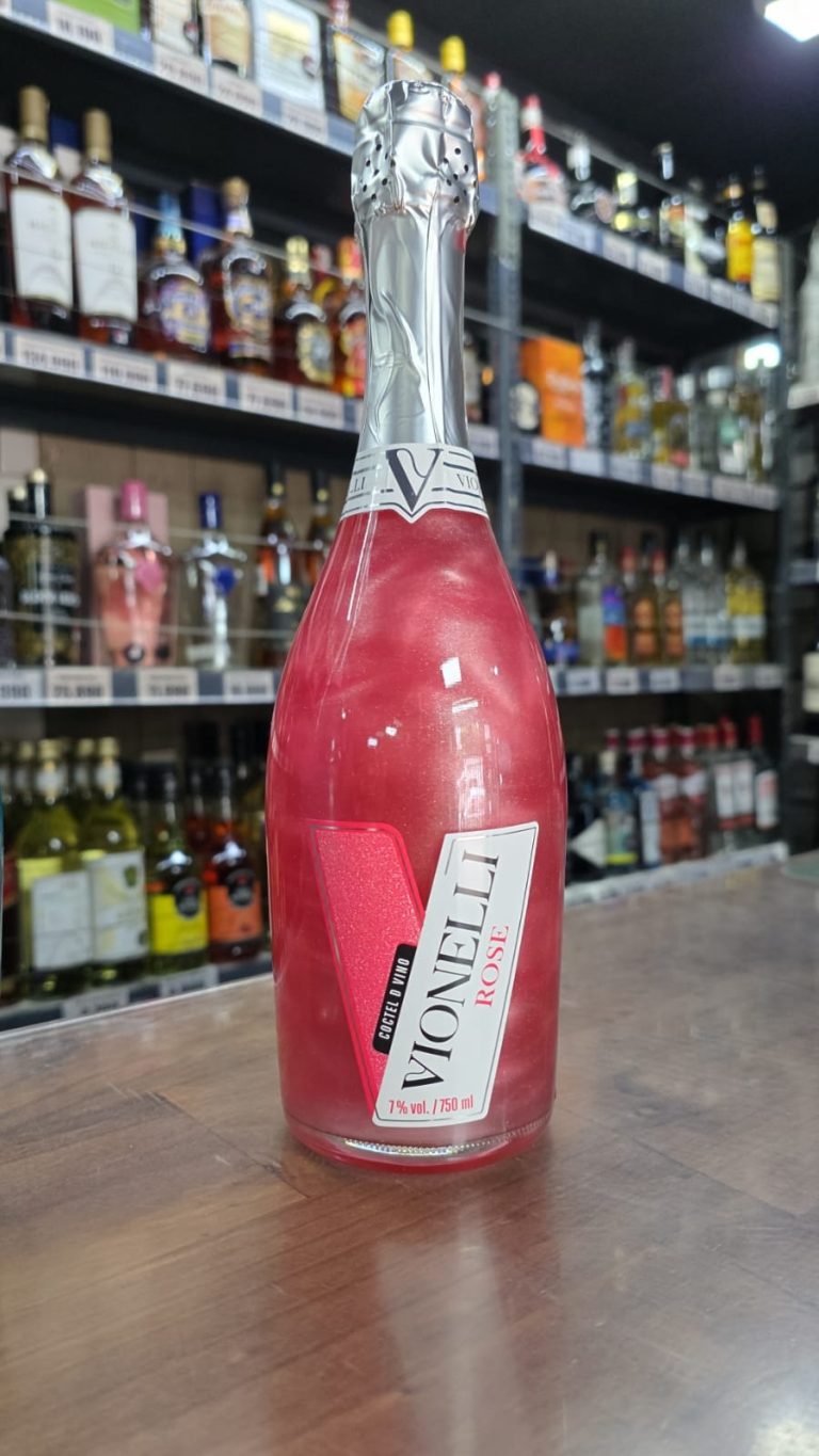 Espumante Vionelli Rose Con Brillo 7% / 750ml - Licanray