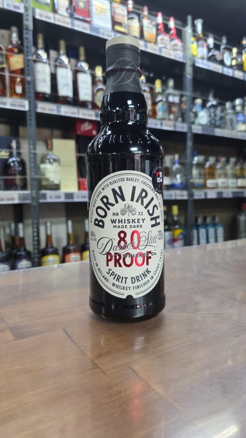 Whiskey Made Dark Born Irish 80 Proof 700ml / 40° - Licanray